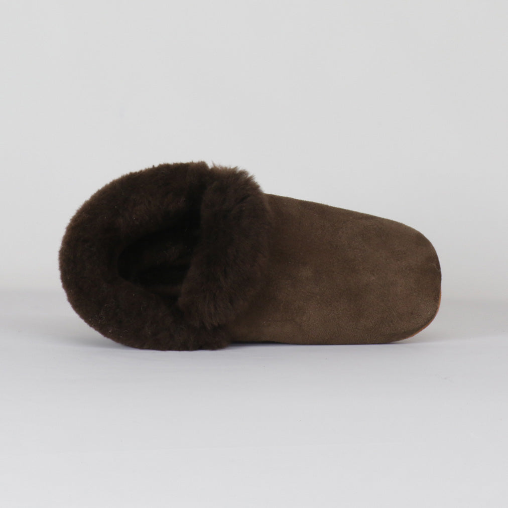 Home Sheepskin Pancake Slipper